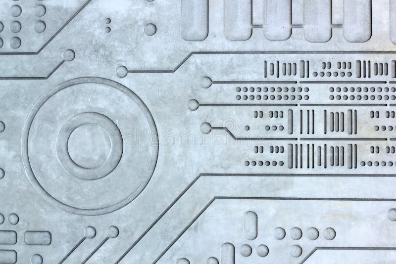 Texture Concrete Cemented Wall Tech Science Stock Photo - Image of ...