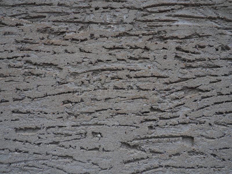 Texture of Concrete and Plaster on the Wall. Drips on the Wall. Wavy ...
