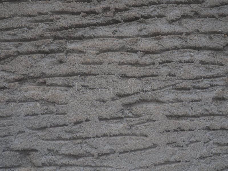Texture of Concrete and Plaster on the Wall. Drips on the Wall. Wavy ...