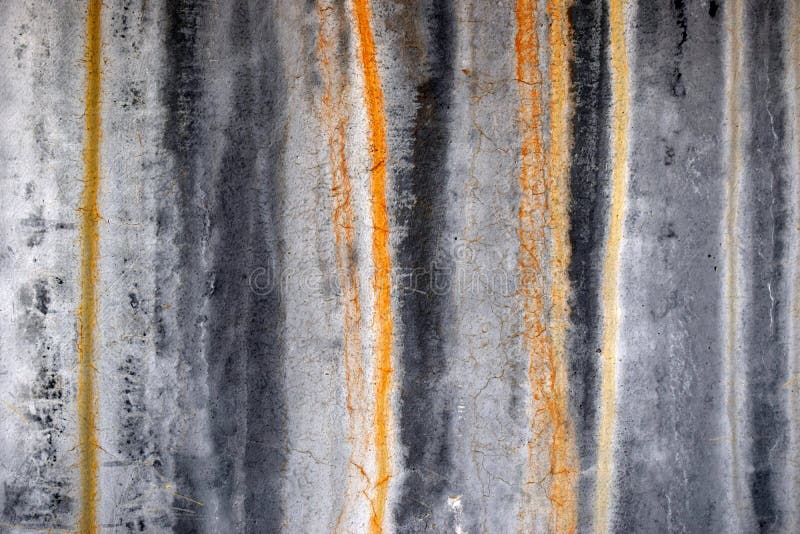 Texture of Concrete with Rusty Streaks Stock Photo - Image of city ...