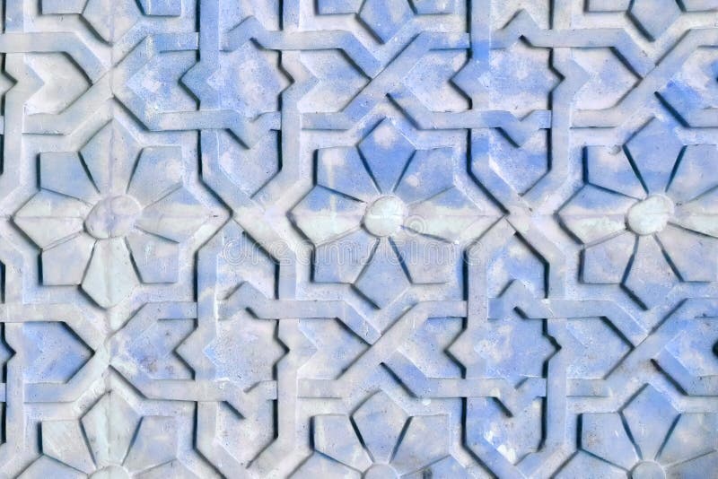 The Texture on the Concrete Surface is Blue, Close Up. Background of ...