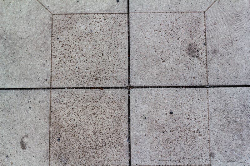 Texture of Concrete Tile White Paving on the Street Stock Photo - Image ...