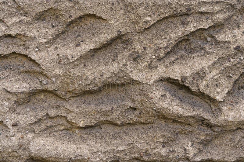 Texture of a Concrete Wall with Indentations Stock Photo - Image of ...