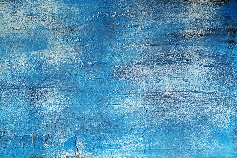 Texture Concrete Wall with a Painted Layer of Plaster , Blue ...