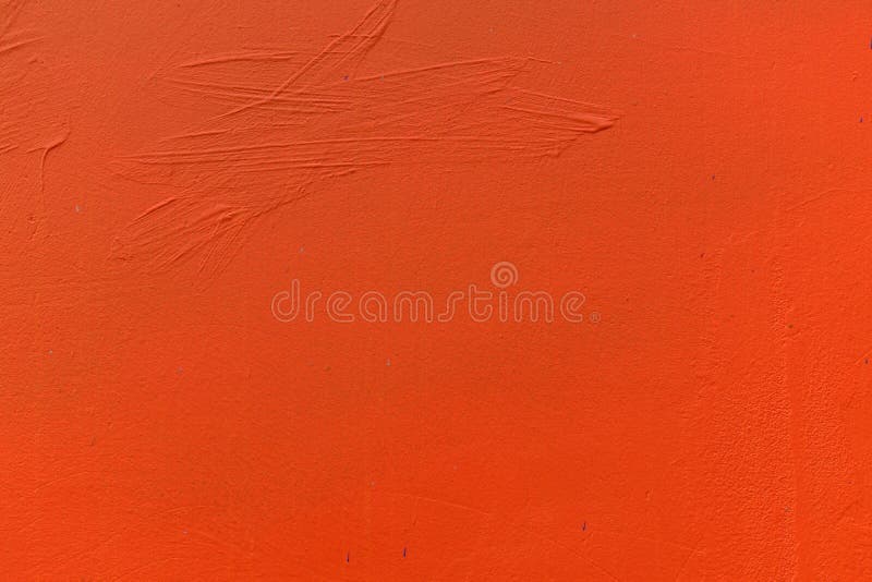Texture of Concrete Wall Painted Orange Color Stock Photo - Image of ...