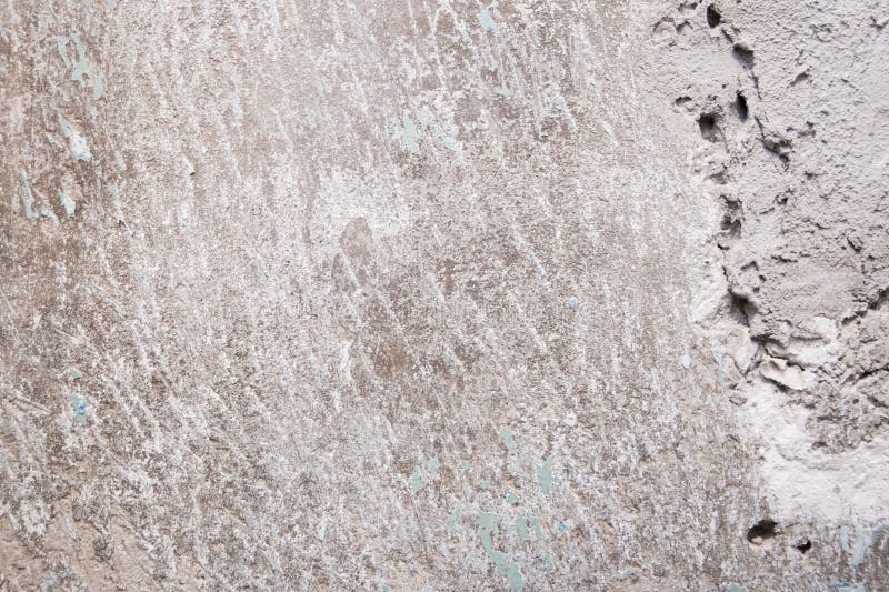 Texture of a Concrete Wall with the Problem of Removing Old Oil Paint ...