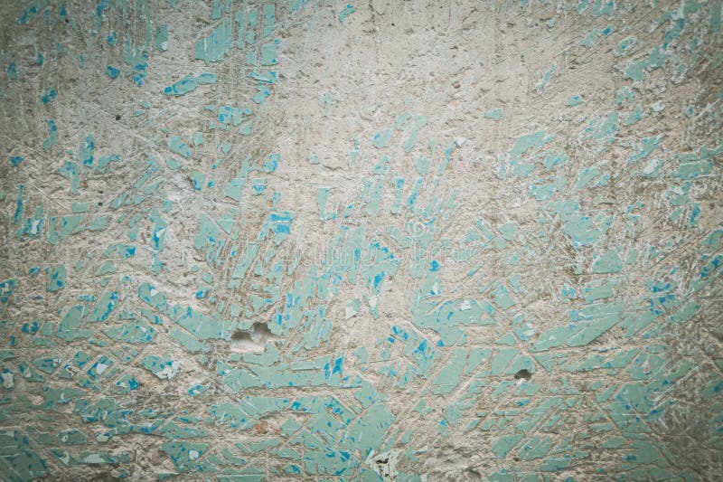 Texture of a Concrete Wall with the Problem of Removing Old Oil Paint ...