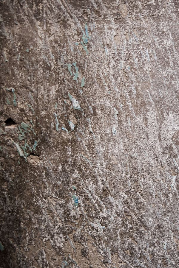 Texture of a Concrete Wall with the Problem of Removing Old Oil Paint ...