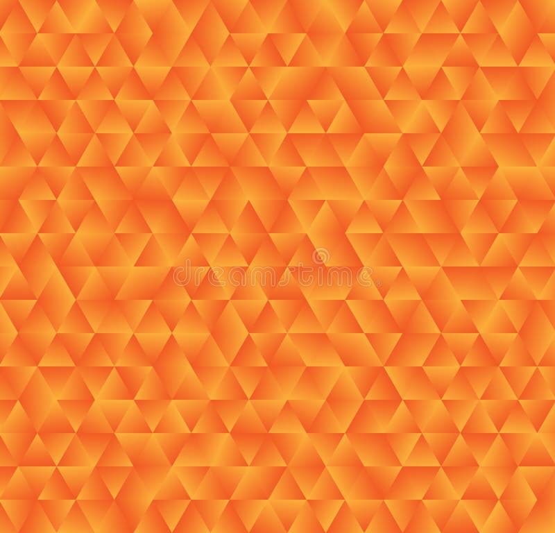 Texture Consisting of Orange Gradient Triangles.Abstract Vector Stock ...