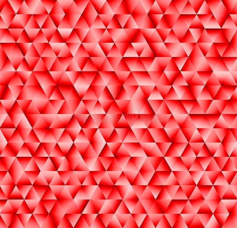 Texture Consisting of Red Triangles.Abstract Vector Background.Template ...