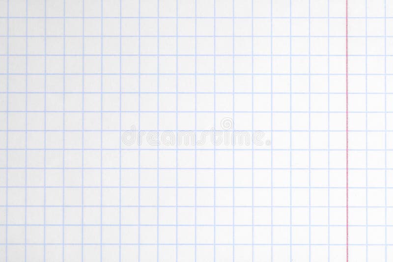 Texture of Copybook Paper Sheet As Background, Closeup Stock Photo ...