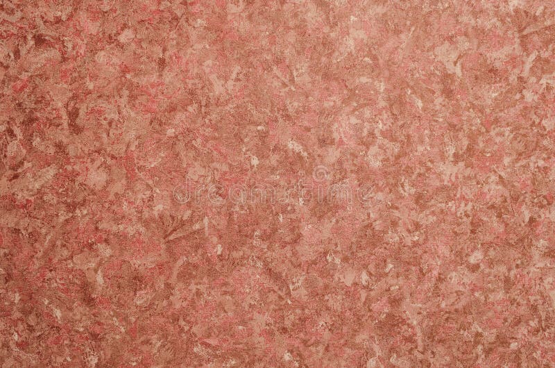 Texture of Coral Vinyl Wallpaper As Background Stock Image - Image of ...
