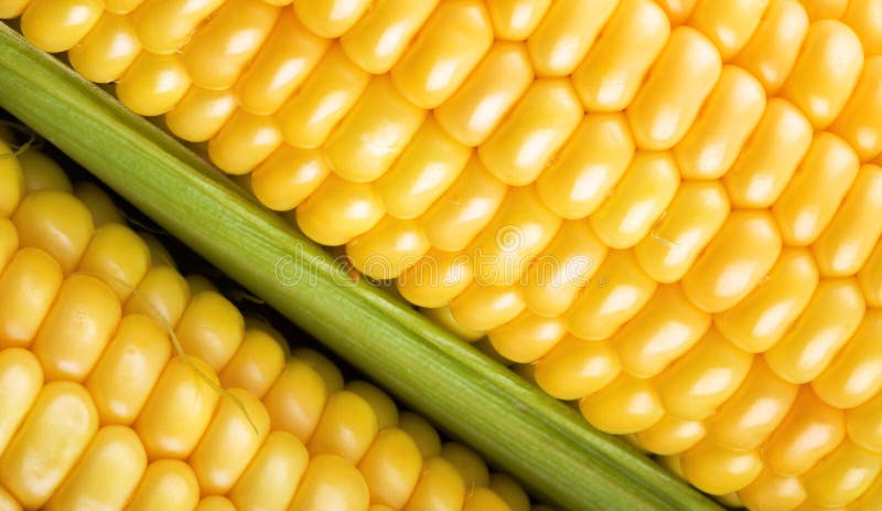 Texture Of Corn Closeup Picture. Image: 6391574
