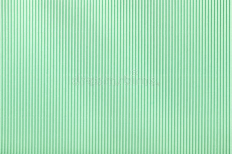 Texture of Corrugated Light Green Paper, Macro Stock Image - Image of ...