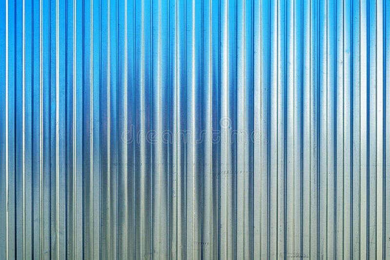 Texture Corrugated Metal Alloy Sheet Cladding Stock Photos - Free ...