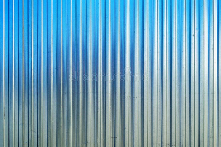 Texture of Corrugated Metal Alloy Sheet for Cladding Stock Photo ...