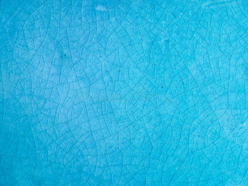Texture of Cracked Blue Ceramic for Background Stock Image - Image of ...