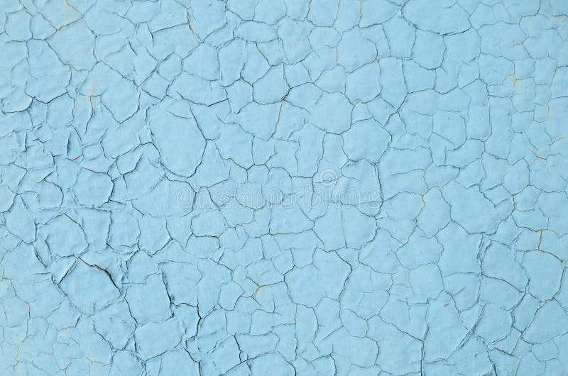 Texture of Cracked Blue Paint Stock Image - Image of panel, cracked ...