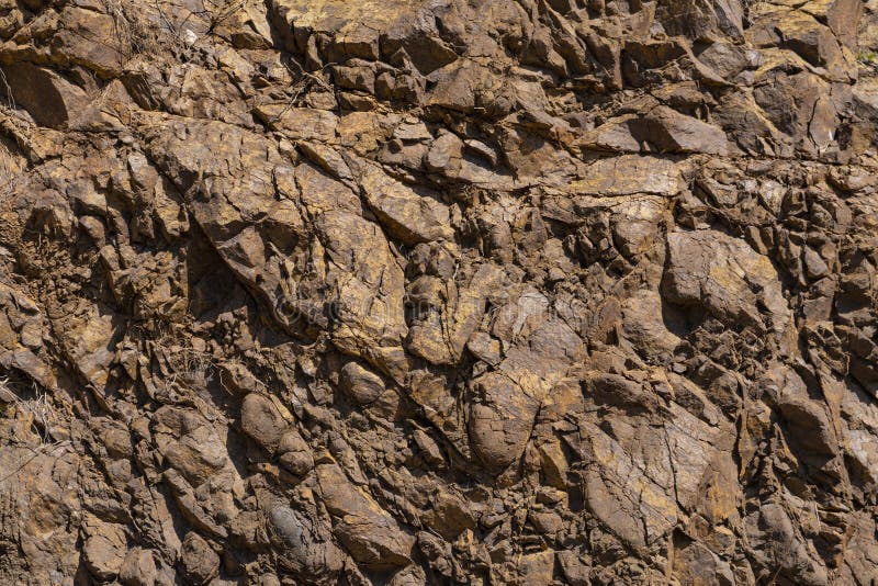 Texture of Cracked Brown Earth. Background of Brown Soil. Stock Photo ...