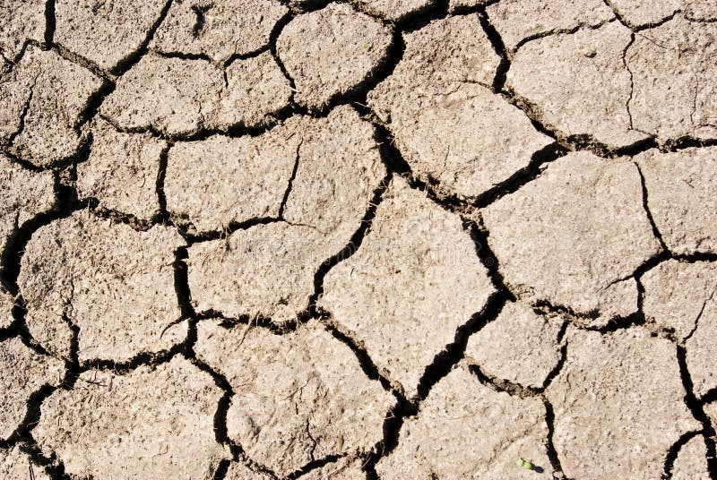 Texture Cracked, Dry the Surface of the Earth. Stock Photo - Image of ...