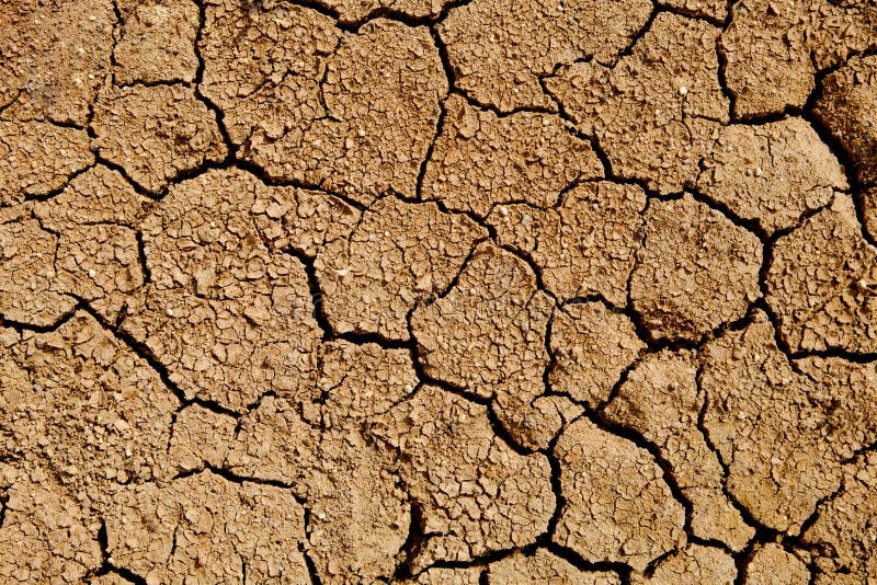 Texture Cracked, Dry the Surface of the Earth. Earth Turned into Stock ...