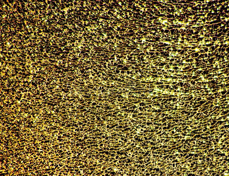 Texture Cracked Glass. Gold Stock Photo - Image of damage, glass: 57315810