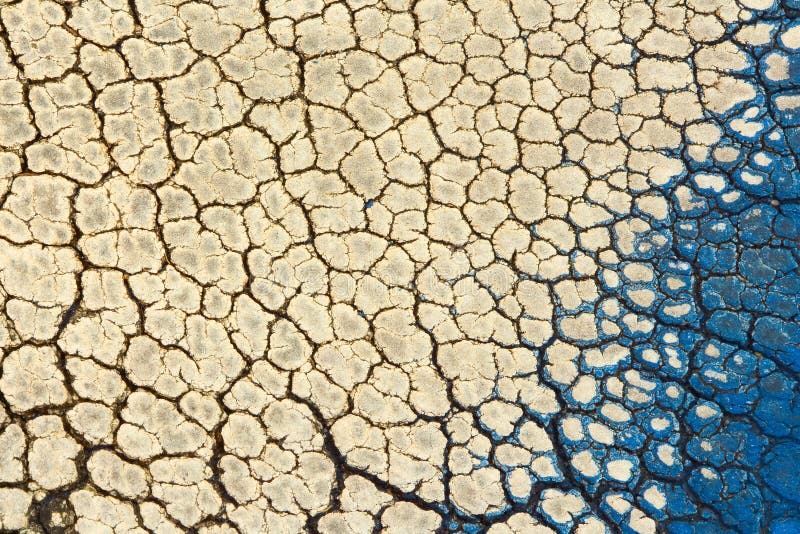 Texture of Cracked Plastic on Corroded Old Shoe Surface Stock Image ...