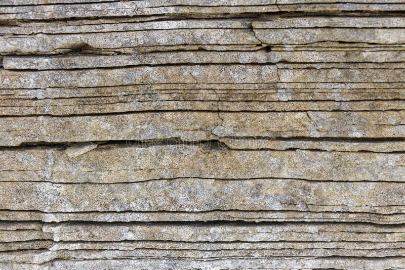 Texture of Cracked Stone Layers Formed Over the Years Stock Photo ...
