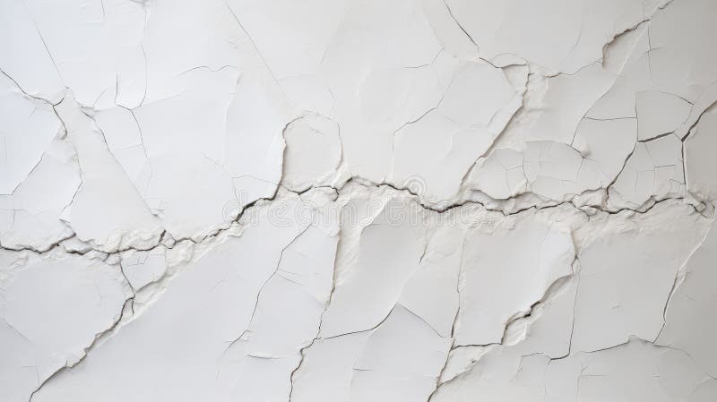Texture cracked white wall stock illustration. Illustration of surface ...