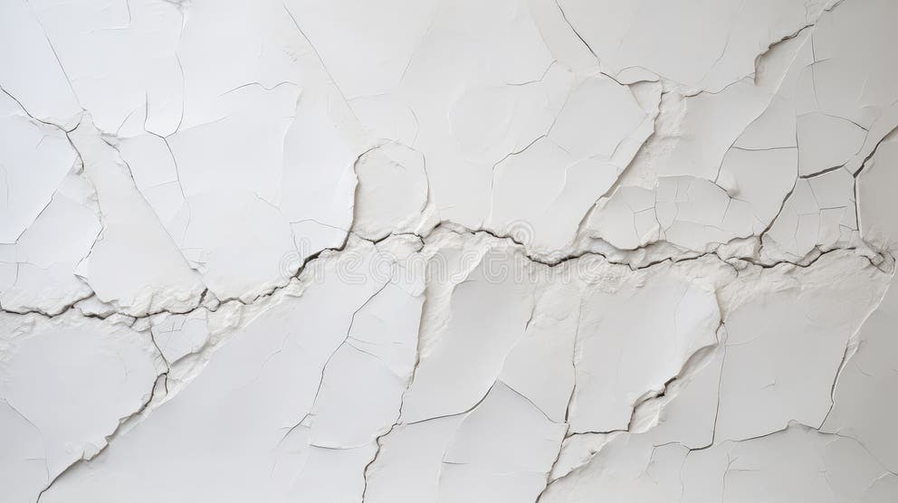 Texture cracked white wall stock illustration. Illustration of surface ...