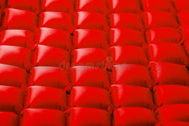 The Texture of the Cranes Inflatable Travel Mat, Repeating Sections and ...