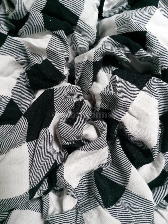 Texture Created with Checkered Flannel Fabric with Different Colors ...