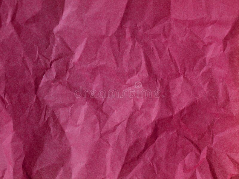 The Texture of Crumpled Paper is Maroon. Top View Stock Image - Image ...