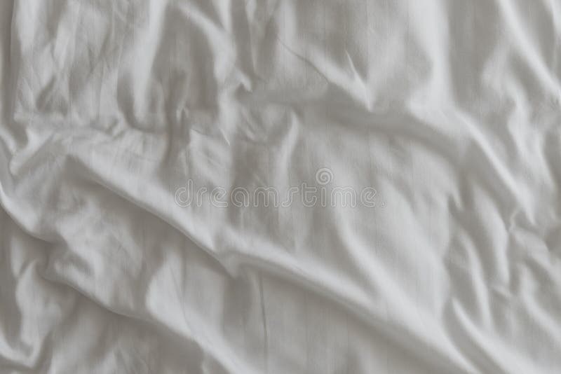 Crumpled bedding texture stock photo. Image of creased - 79254570
