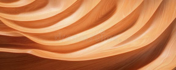 Texture of Curved Wooden Ribs with Subtle Grain Patterns for Interior ...