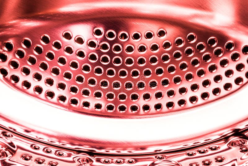 The Texture of the Cylinder or Barrel of Washing Machine Stock Photo ...