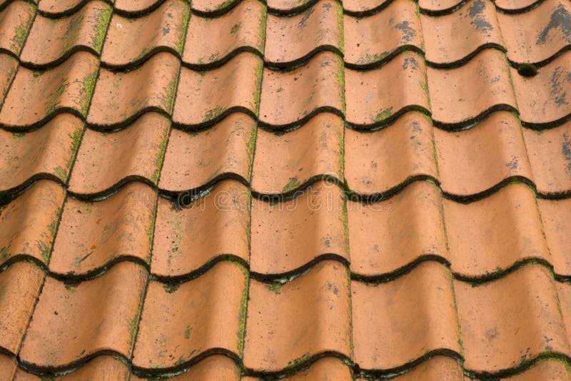 11,398 Texture Des Tuiles De Toit Rouges Photos libres de droits et ...