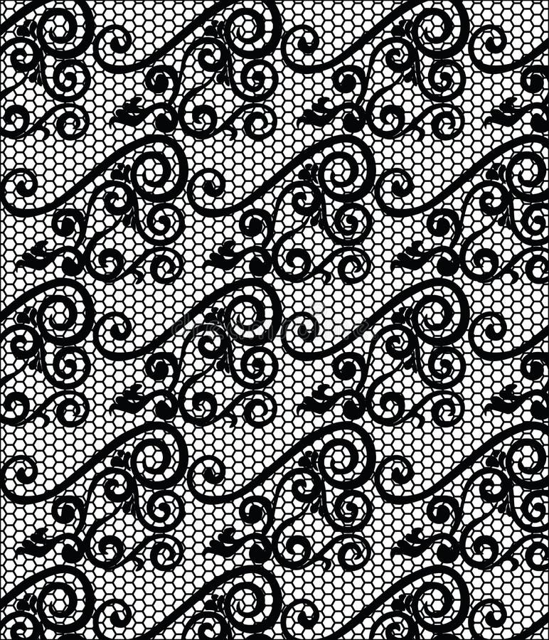 Texture D'ornement De Dentelle Illustration de Vecteur - Illustration ...