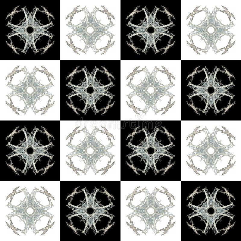 Texture with 3D Rendering Abstract Fractal Gray Pattern Stock ...