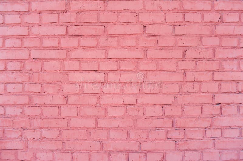 Texture D'un Mur De Brique Rose à La Maison Photo stock - Image du sale ...