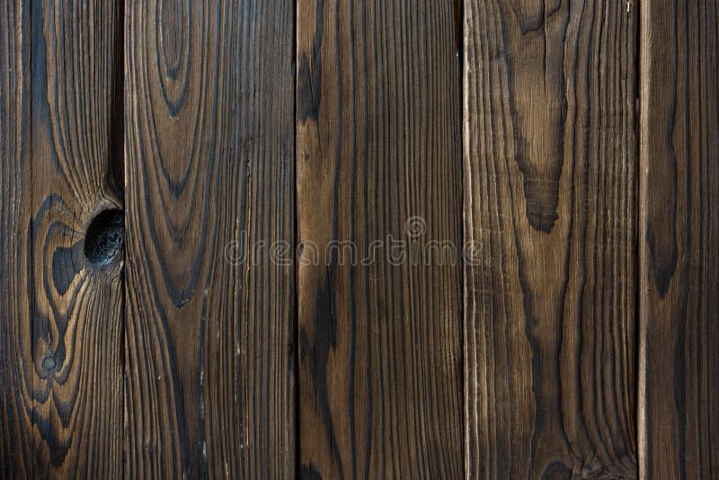 Texture of Dark Brown Boards Stock Photo - Image of fence, grunge ...