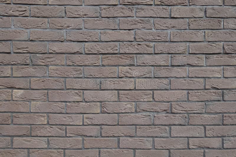 Texture of Chocolate Brown Brick Wall Stock Image - Image of detail ...