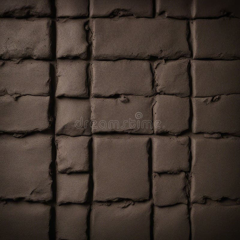Texture _A Dark Clay Tile Grunge Texture with a Rough and Jagged ...