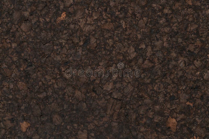 Texture of Dark Cork with Oil Finish Stock Image - Image of blank ...