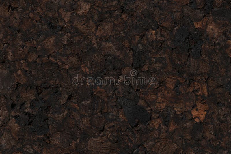 Texture of Dark Cork with Oil Finish Stock Photo - Image of decoration ...