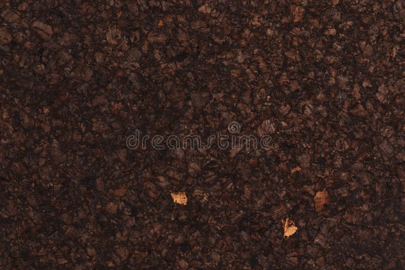 Texture of Dark Cork with Oil Finish Stock Image - Image of blank ...