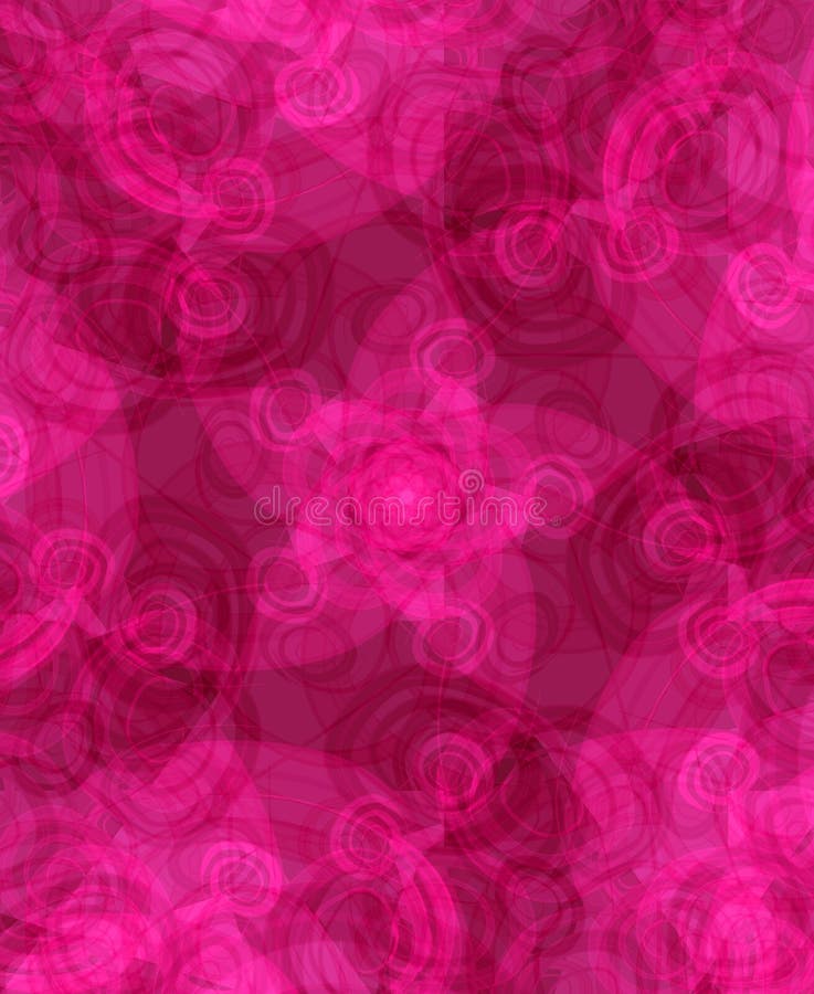 Pink Swirl Designs Clip Art