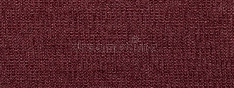 Texture Dark Red Background from Textile Material with Wicker Pattern ...