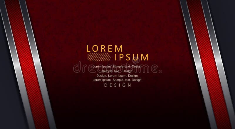 Texture Dark Red Composition with Frames with a Shiny Metallic Border ...