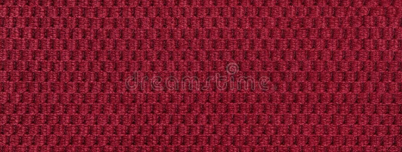 Texture Dark Red Fabric Background with Pattern, Macro. Abstract Wine ...